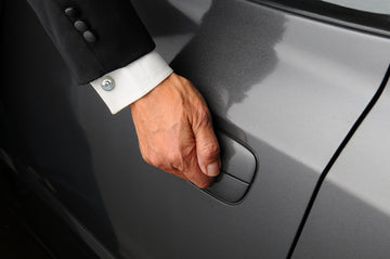 Cufflink and Shirt Collar Extenders Set (4 pcs., White)| COCHIC®